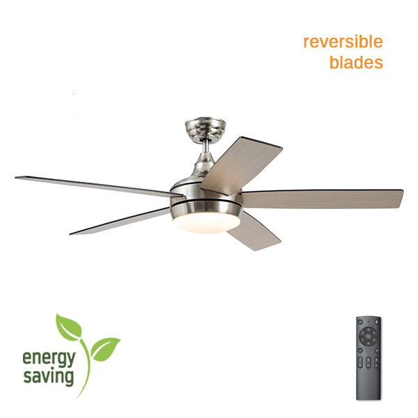 Scout Led 5 Blade Light Wood Ceiling Fan